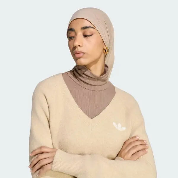 Adidas Essentials Knit V-neck Sweatshirt Long Sleeve