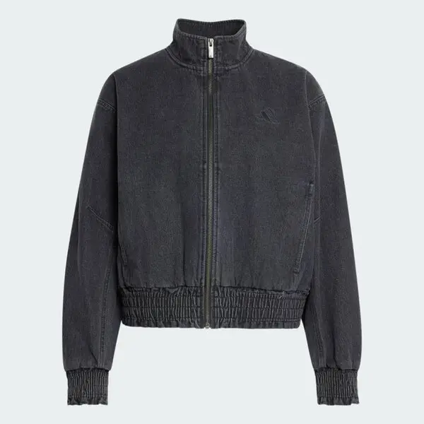Adidas Washed Denim Loose Fit Jacket