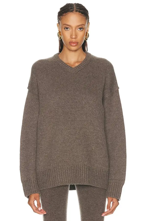 Nour Hammour Jude V Neck Sweater