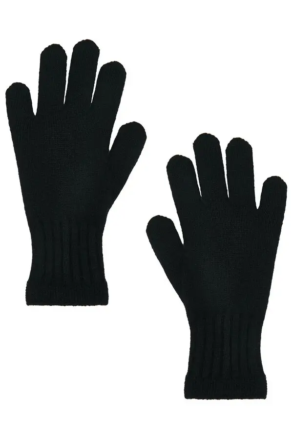Nour Hammour Cashmere Glove - Black