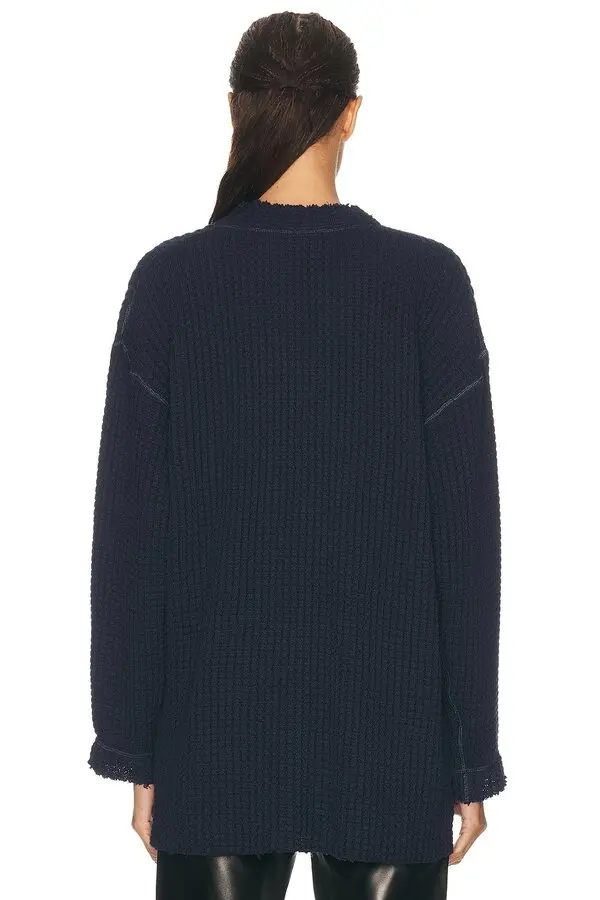 Khaite Dylan Waffle Top