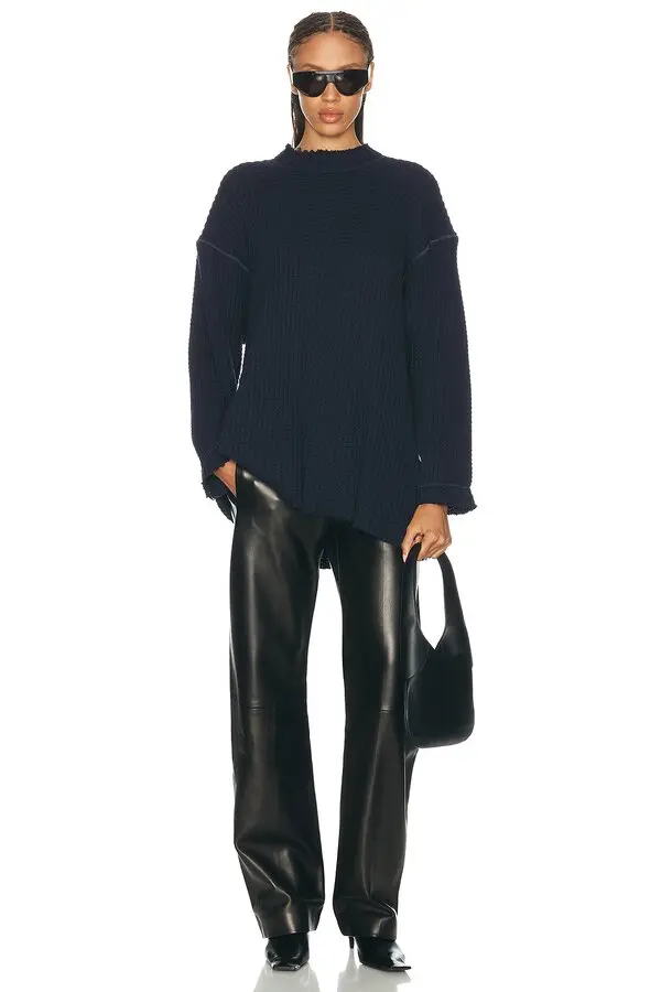 Khaite Dylan Waffle Top