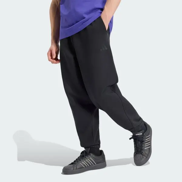 Adidas Kit Small Logo Regular Cuffed Pant - Black