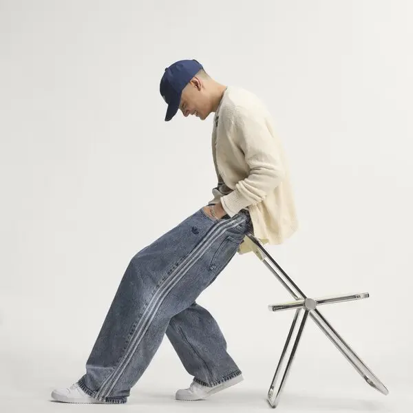 Adidas Sst Denim Jeans Straight Leg