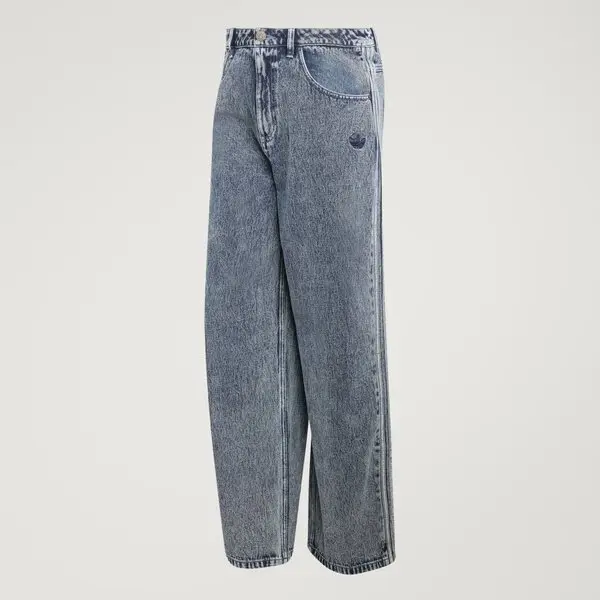 Adidas Sst Denim Straight Leg Jeans - Light Denim