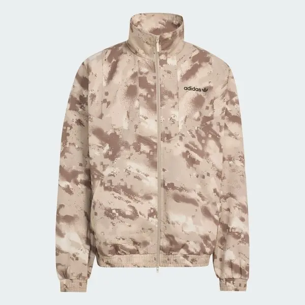 Adidas Camo Cutline Track Top - Khaki Three