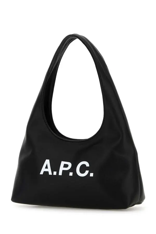 A.p.c. Synthetic Leather Small Ninon Shoulder Bag