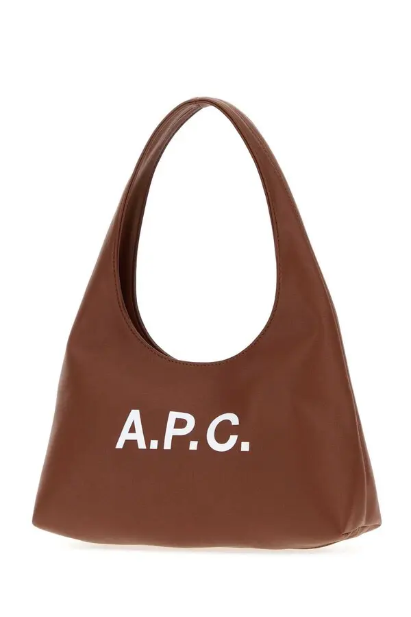 A.p.c. Synthetic Leather Small Ninon Shoulder Bag