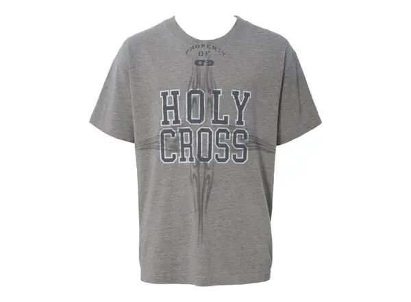 HELLSTAR Holy Cross T-shirt - Heather Grey