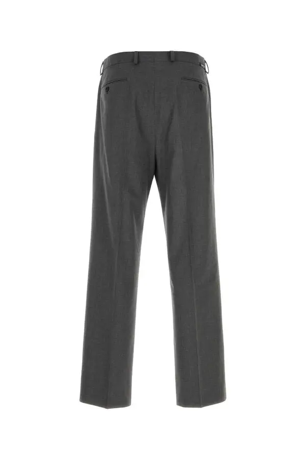 Prada Charcoal Wool Blend Pant