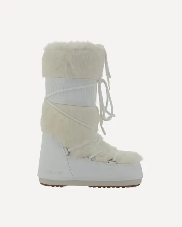 Moon Boot Icon Faux Fur Boots