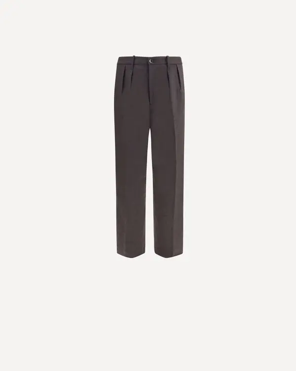 NINE:INTHE:MORNING Kai Baggy Wool-blend Pants