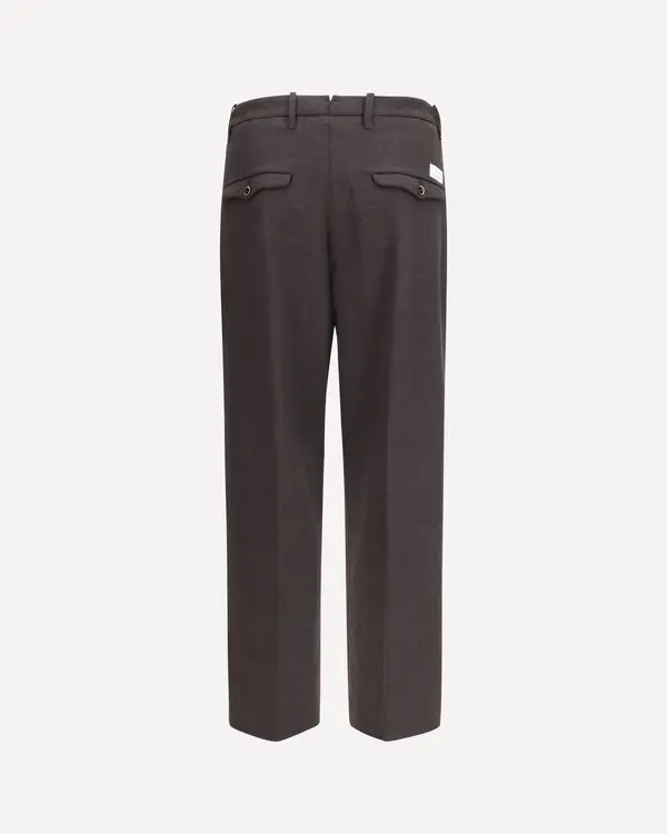 NINE:INTHE:MORNING Kai Baggy Wool-blend Pants