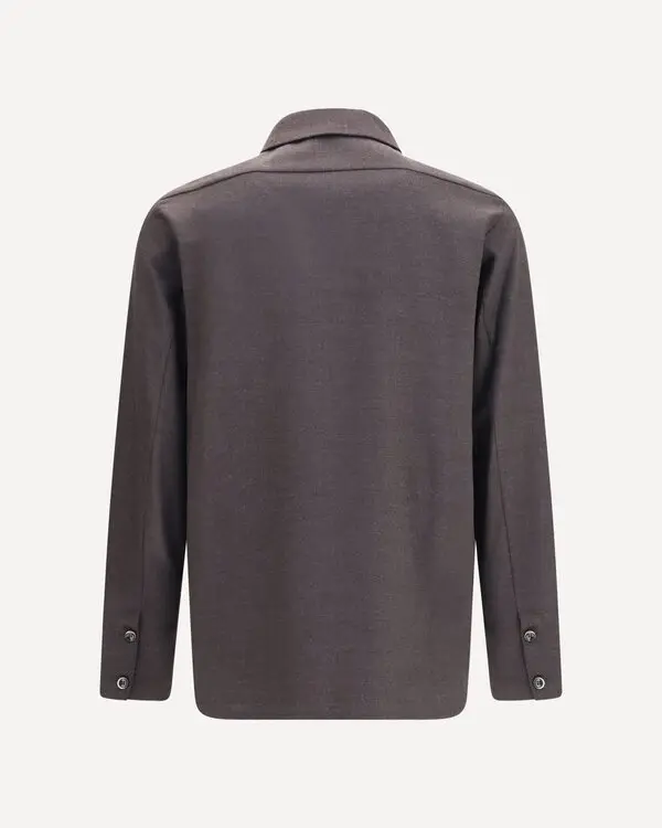NINE:INTHE:MORNING Wool Freud Hirt - Brown