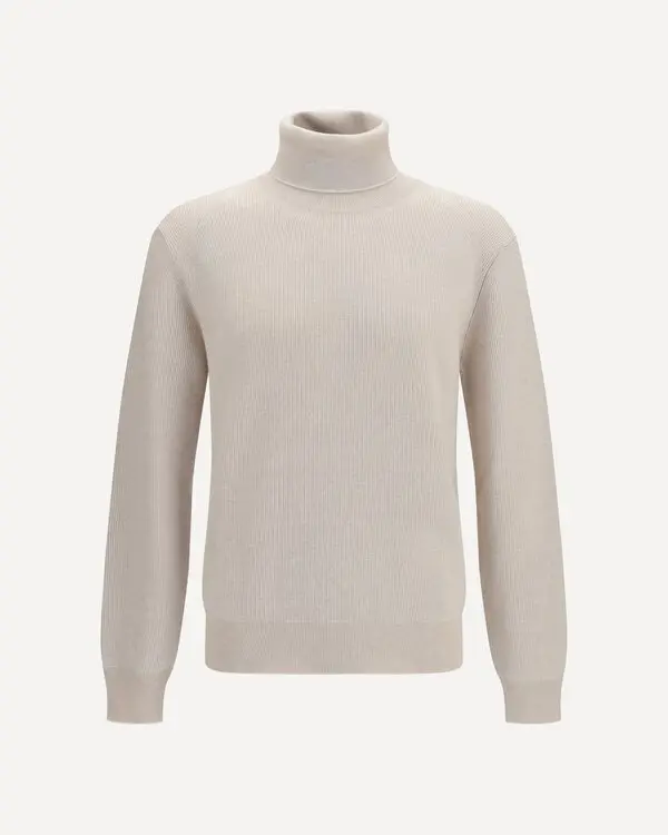 Brioni Wool And Cashmere Turtleneck Sweater