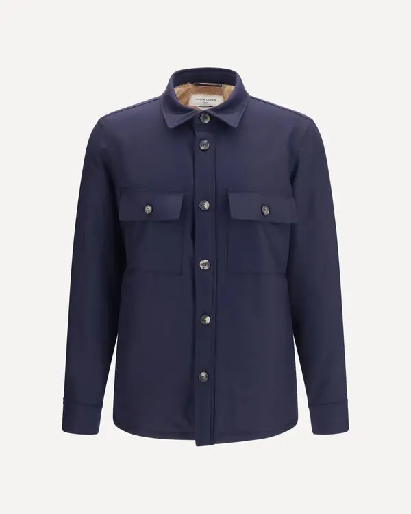 Jacob Cohen Ightweight Jacket With Fur Ining Mae