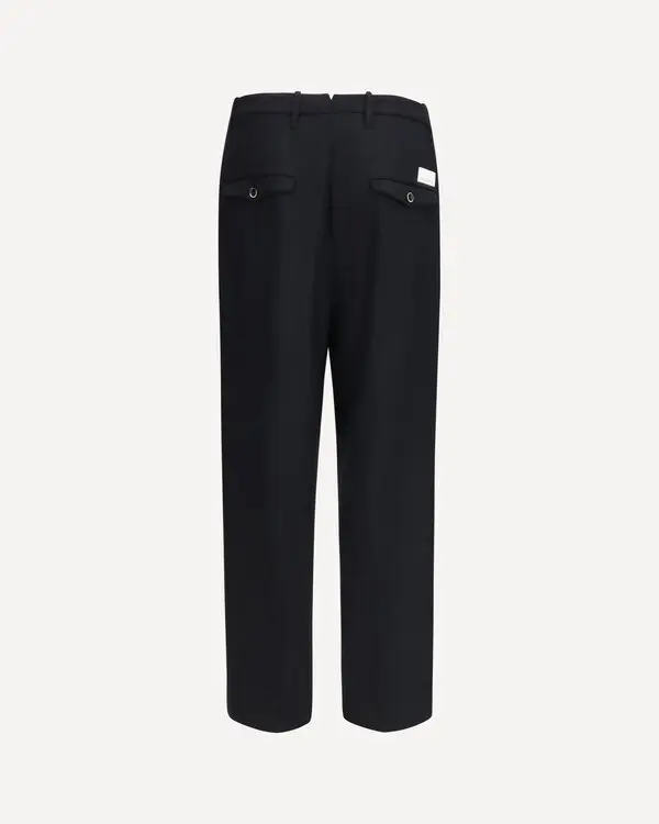NINE:INTHE:MORNING Kai Baggy Wool-blend Pants