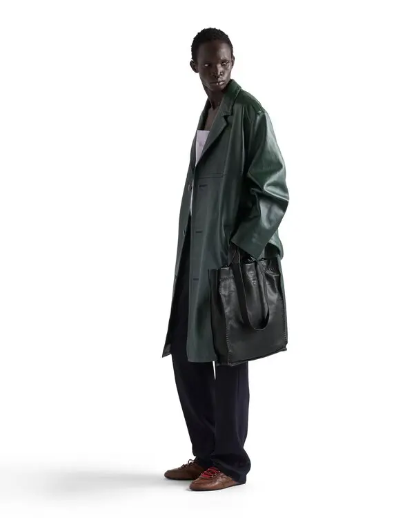 Prada Nappa Leather Tote Bag