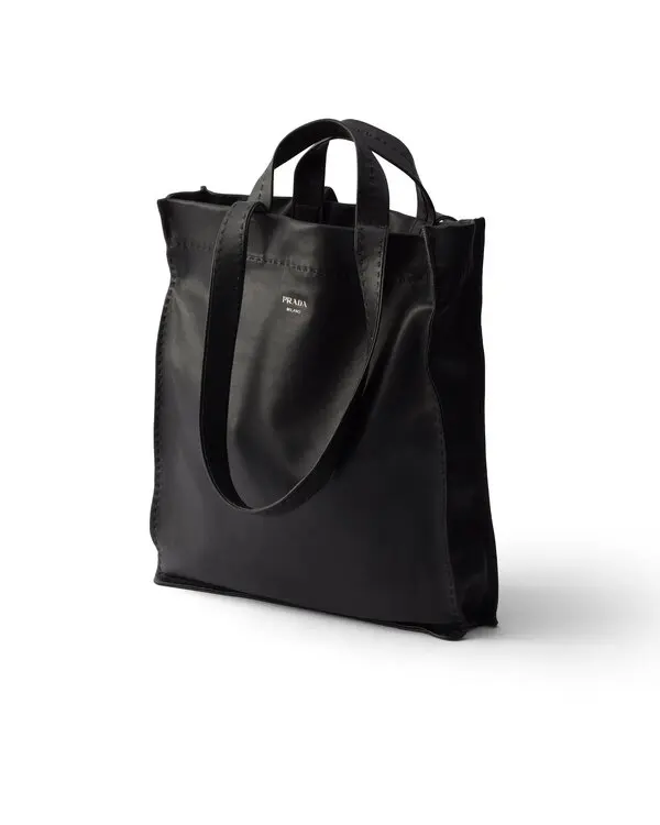 Prada Nappa Leather Tote Bag