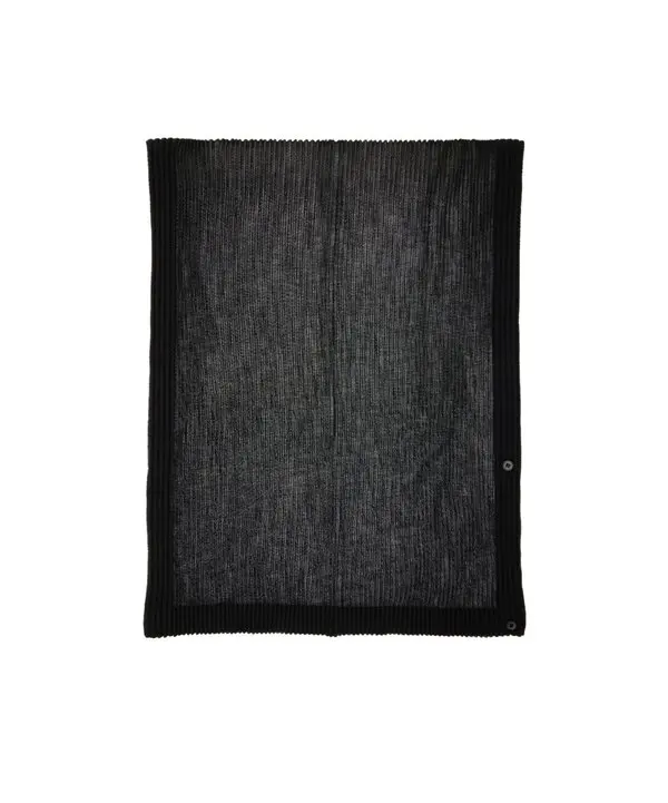 Issey Miyake Rustic Mesh Scarf - Black