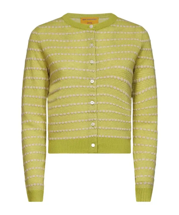 Guest In Residence Striped Jane Cardigan
