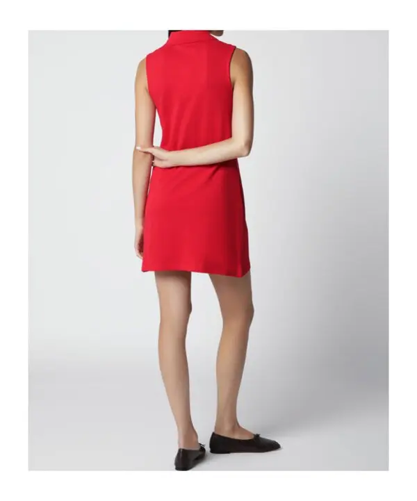 FLORE FLORE Lauren Sleeveless Polo Collar Dress