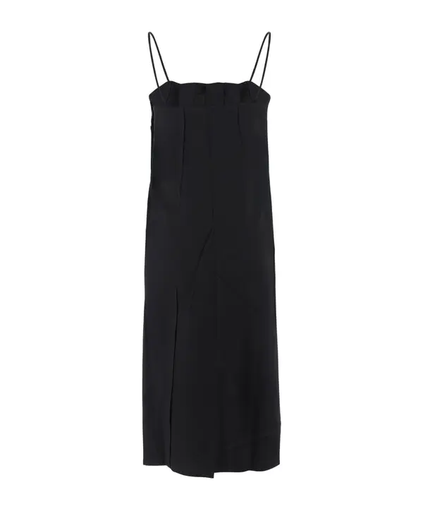 ALAINPAUL Acetate-blend Midi Dress With Bow