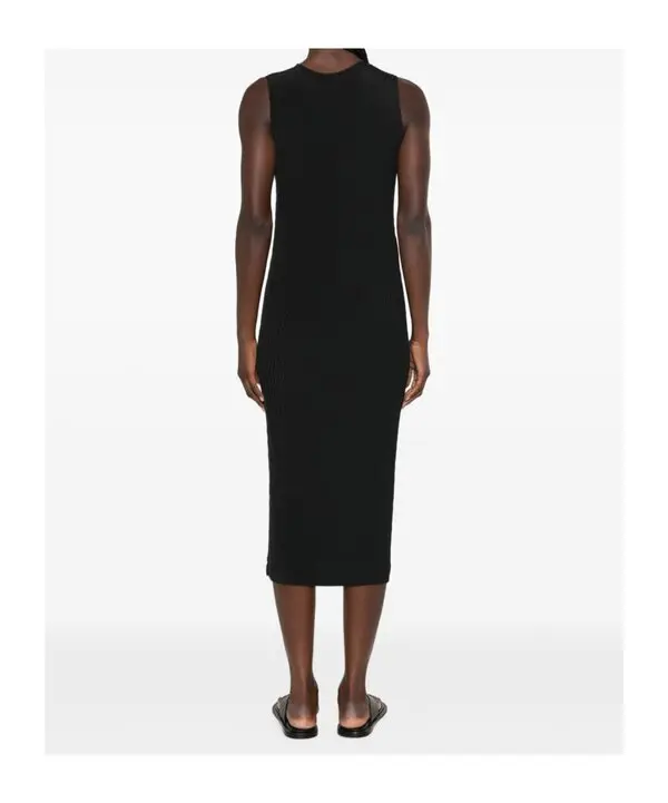 Issey Miyake Plissé Sleeveless Midi Dress