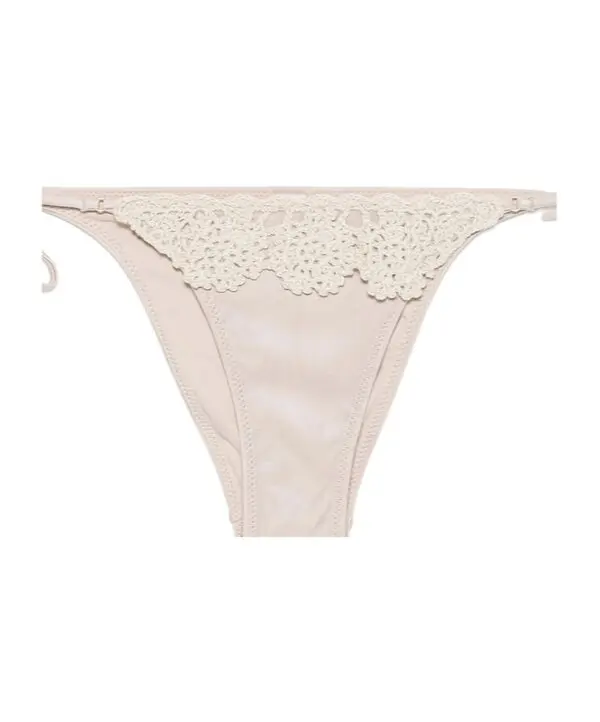 Frankies Bikinis Lace-up Swim Trunks