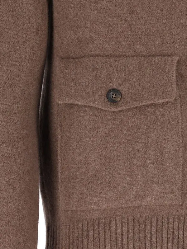 AL DUCA DAOSTA 1902 Long-sleeve Zip-up Cardigan