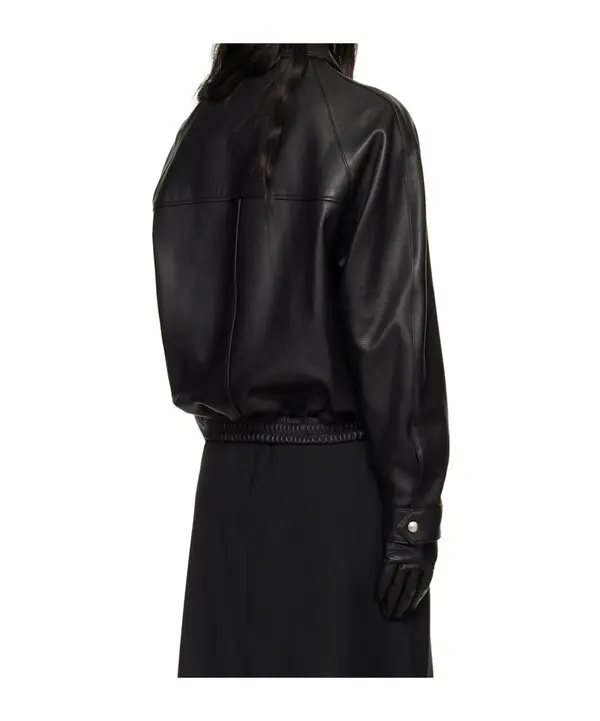 TONYWACK Zipped Leather Jacket
