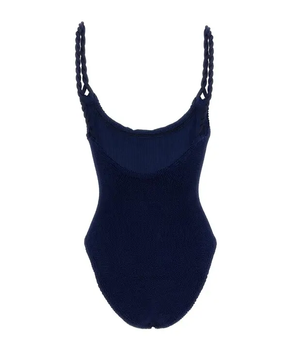 Hunza G Camille Braided-strap Swimsuit