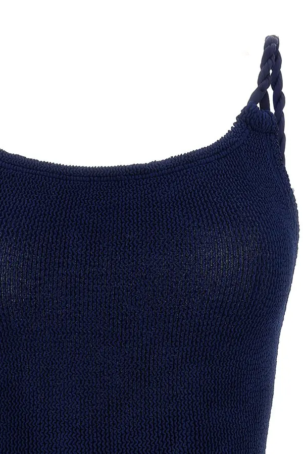 Hunza G Camille Braided-strap Swimsuit