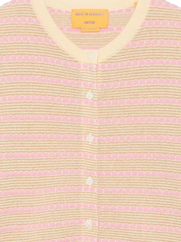 Guest In Residence Pebble Stripe Jane Cardigan