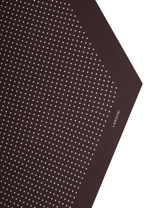 LARDINI Patterned Square Scarf