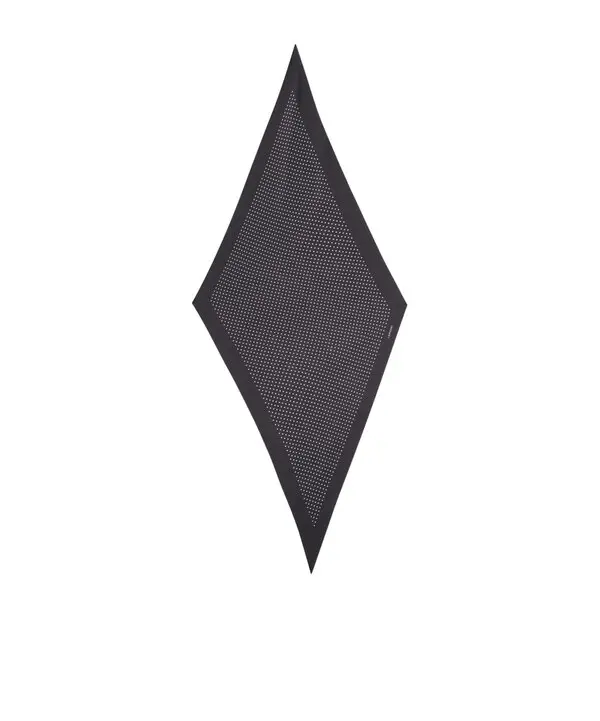 LARDINI Patterned Square Scarf