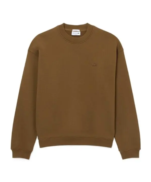 Lacoste Loose Fit Heavy Fleece Sweatshirt