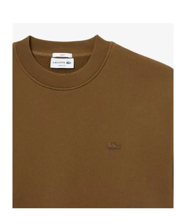 Lacoste Loose Fit Heavy Fleece Sweatshirt
