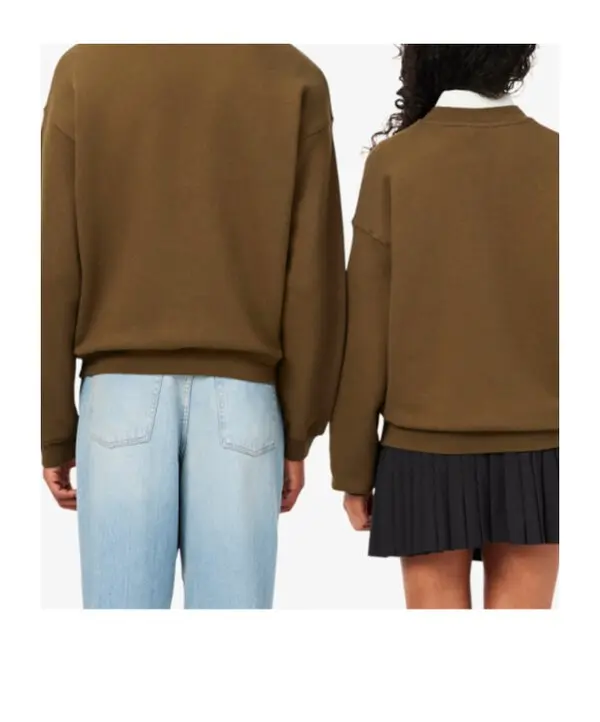 Lacoste Loose Fit Heavy Fleece Sweatshirt