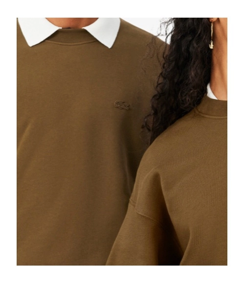 Lacoste Loose Fit Heavy Fleece Sweatshirt