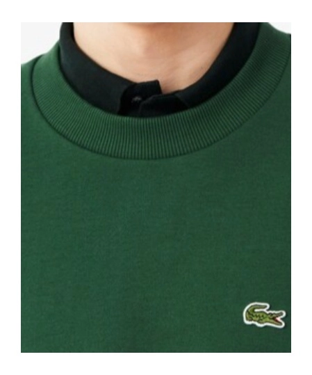 Lacoste Cotton Fleece Sweatshirt