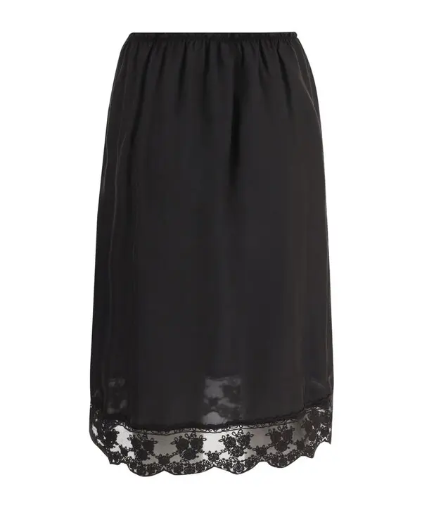 THE GARMENT Lace-trim Mini Skirt