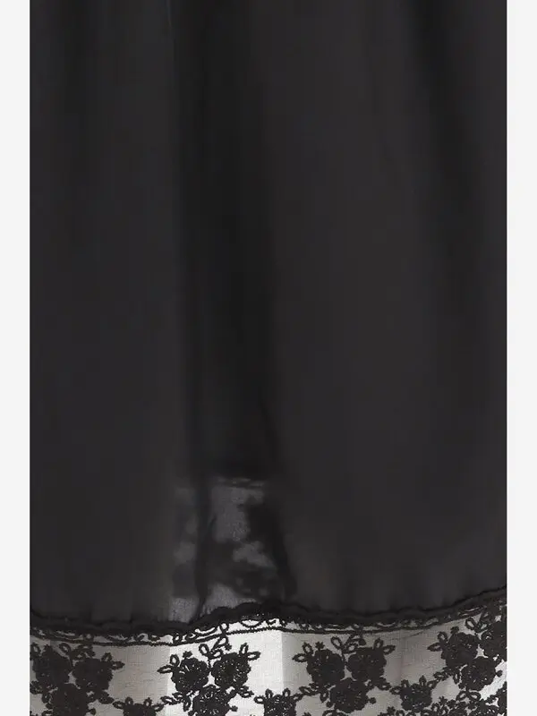 THE GARMENT Lace-trim Mini Skirt