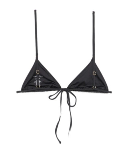 Frankies Bikinis Tie-front Bikini Top