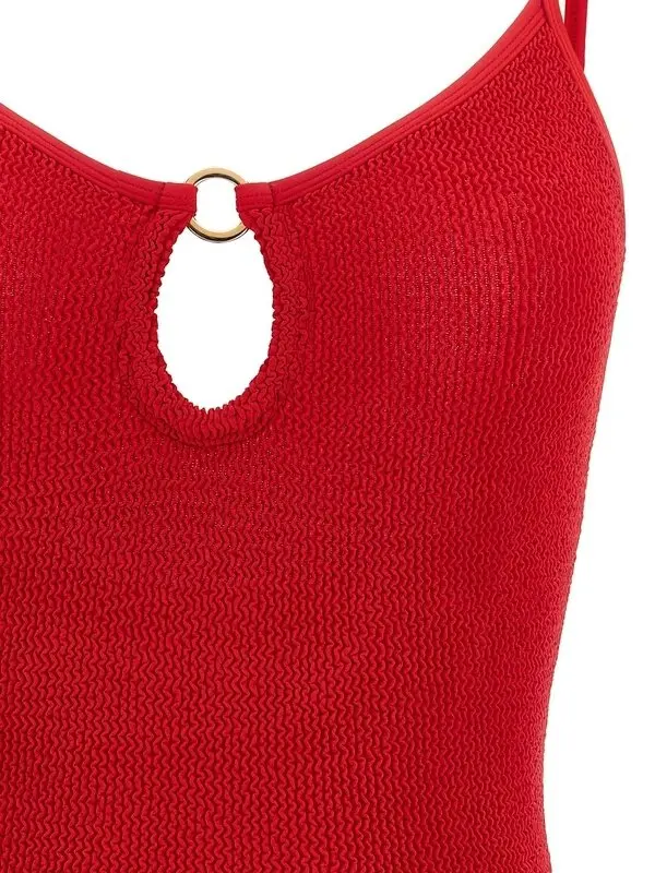 Hunza G Toni Ring-detail Swimsuit