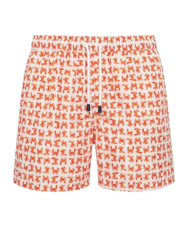 Fedeli Printed Swim Trunks