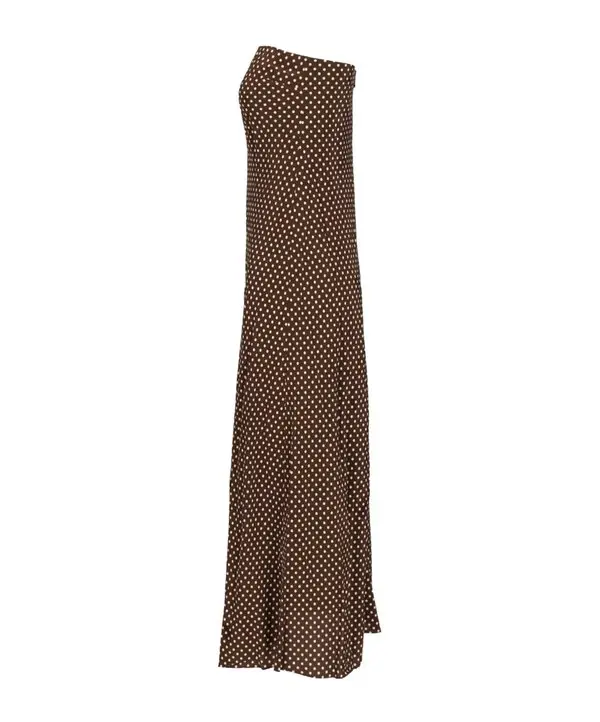 Matteau Strapless Straight-cut Midi Dress