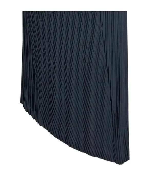 Issey Miyake Unfurling Pleats Asymmetric Skirt