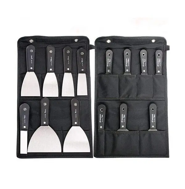 XDOVET Drywall Scraper Spackle Tool Set - Black