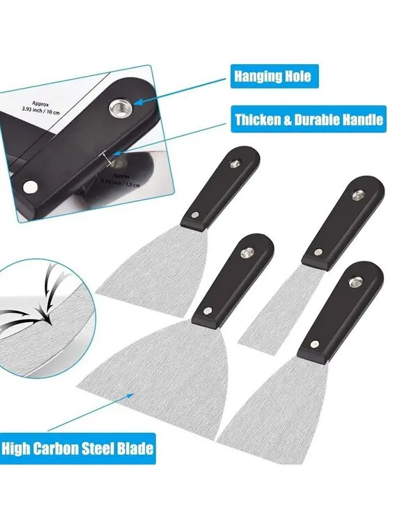 XDOVET Drywall Scraper Spackle Tool Set